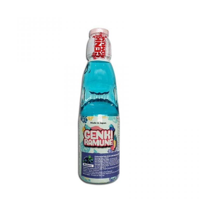 Genki Ramune Blåbär - Drakfrukt.se