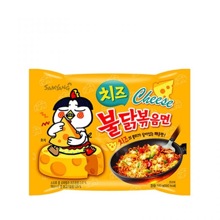 Samyang Spicy Cheese - Drakfrukt.se