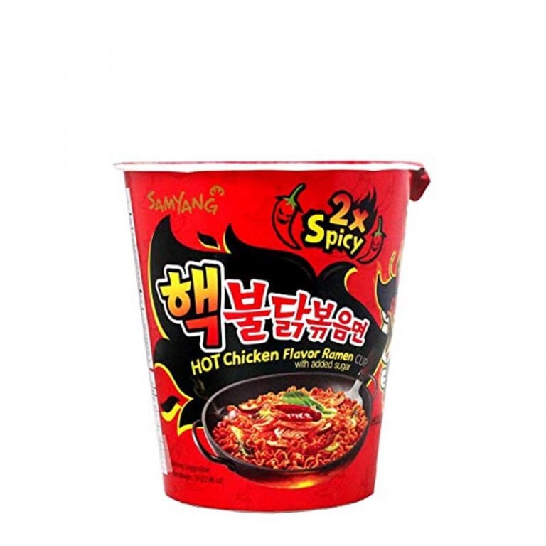 Samyang Hot Chicken Ramen 2X spicy Nuclear Noodles Cup - Drakfrukt.se