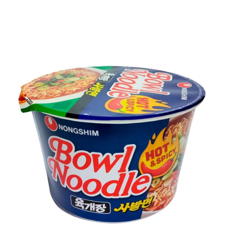 Instant Noodle Bowl Hot & Spicy - Drakfrukt.se