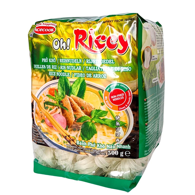 Vietnamesiska Risnudlar 500g - Drakfrukt.se