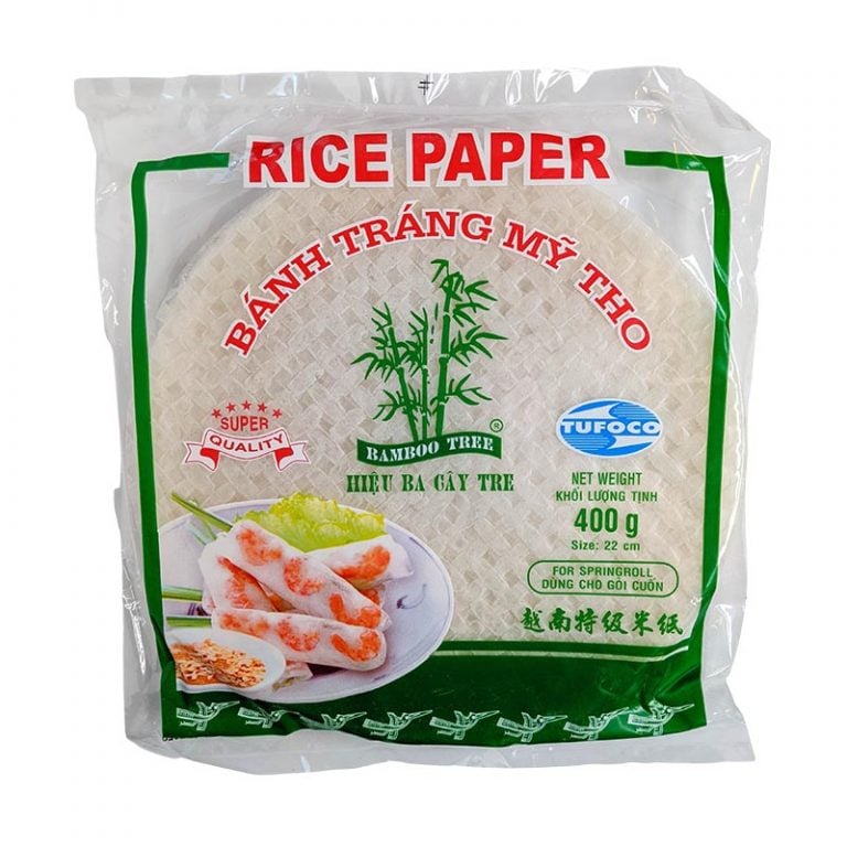 Runda Rispapper till färska vårrullar (Spring roll) 22 cm 400g ...