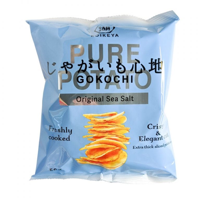 Pure Potato Dubbelsaltade Japanska chips - Drakfrukt.se