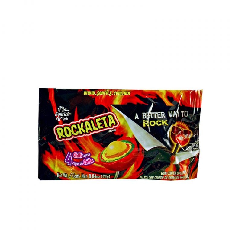 Rockaleta Fyra lager Godisklubba - Drakfrukt.se