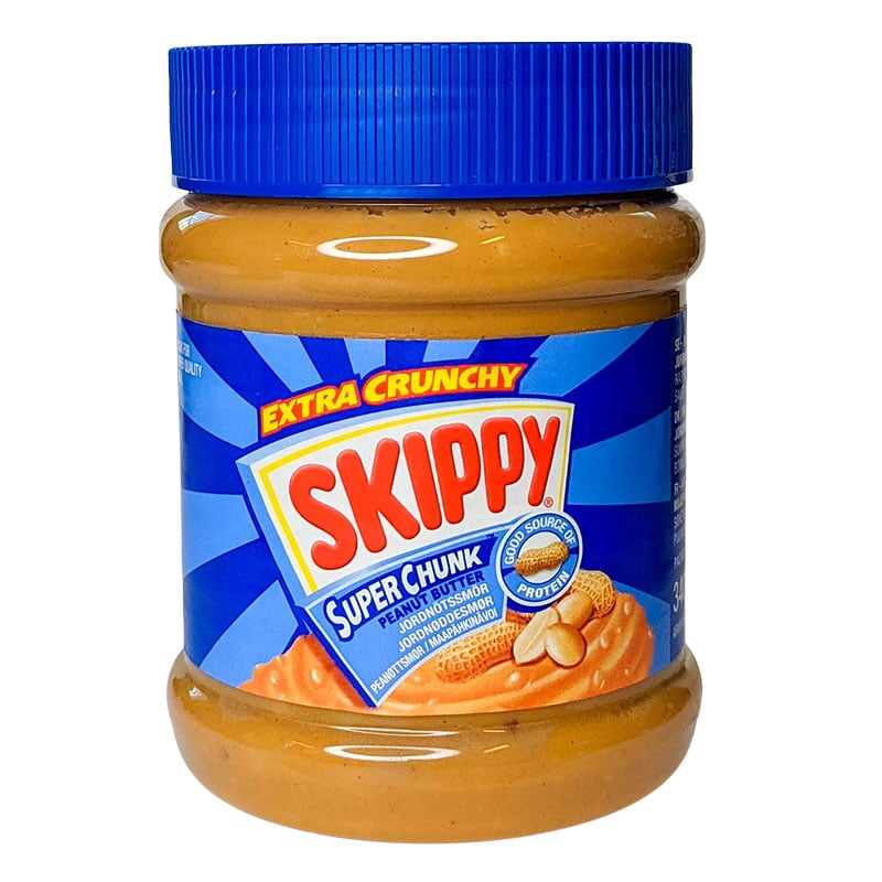 Skippy Crunchy Jordnötssmör 340g - Drakfrukt.se