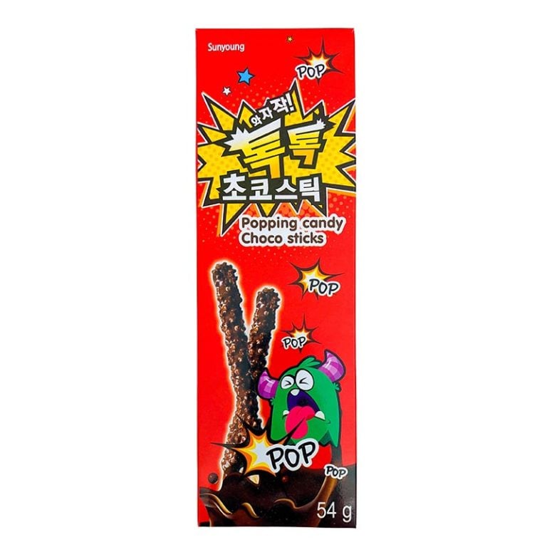 Popping Big Choco Sticks Sun Young - Drakfrukt.se