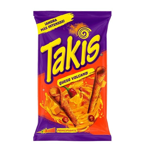 Takis Queso Volcano 100g - Drakfrukt.se
