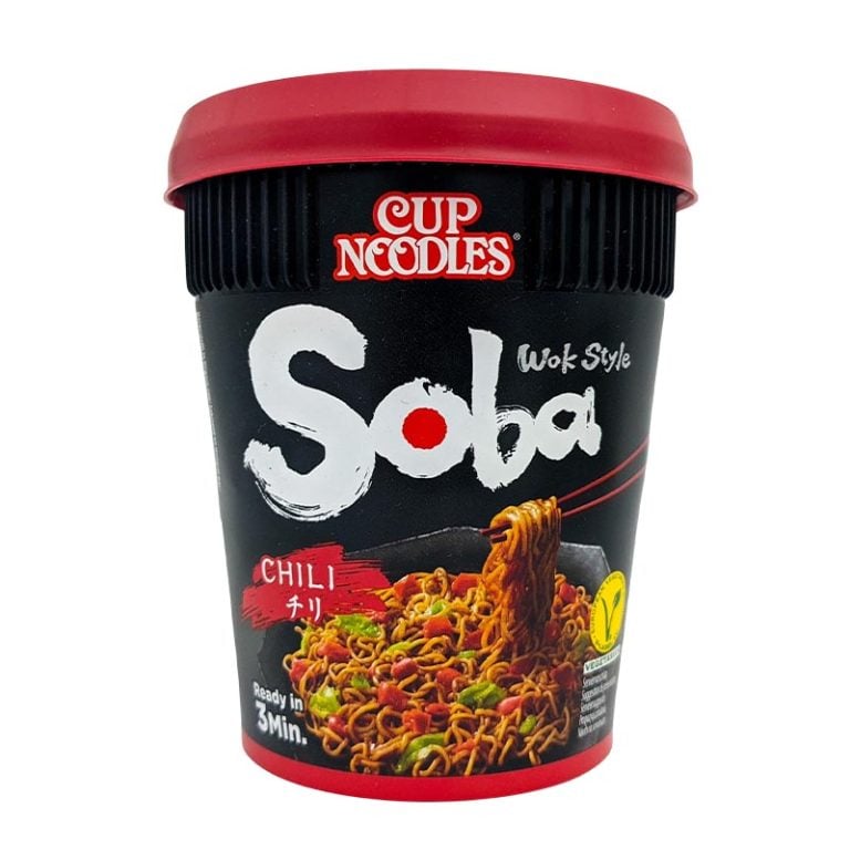 Nissin Soba Nudelkopp Wok-Style Chili - Drakfrukt.se