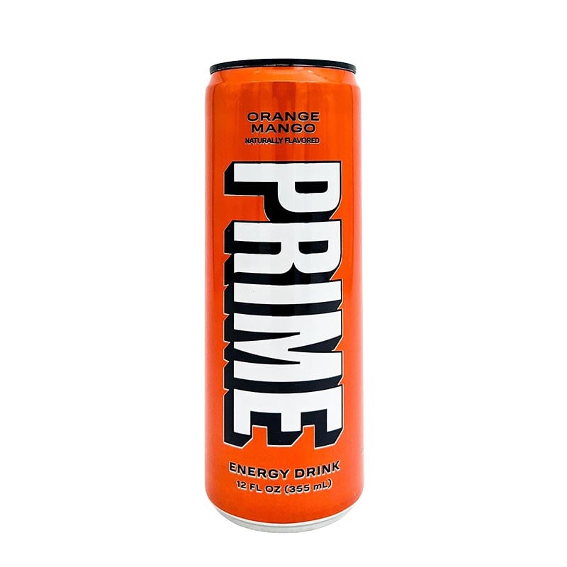 Prime Energy Drink Orange Mango 355ml - Drakfrukt.se