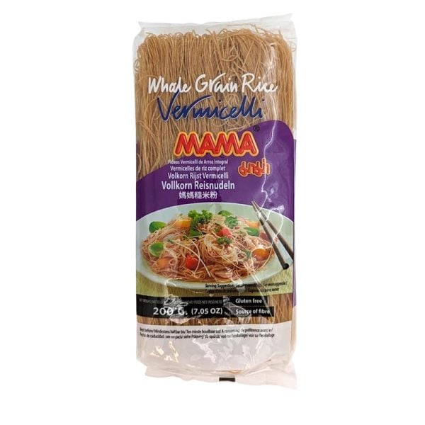 Vermicelli risnudlar fullkorn 200g - Drakfrukt.se